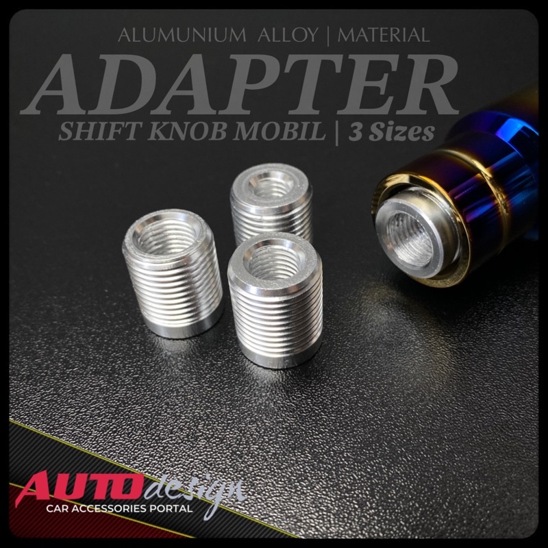 Jual Baut Adaptor Shift Knob Tuas Persneling Mobil Variasi Material ...