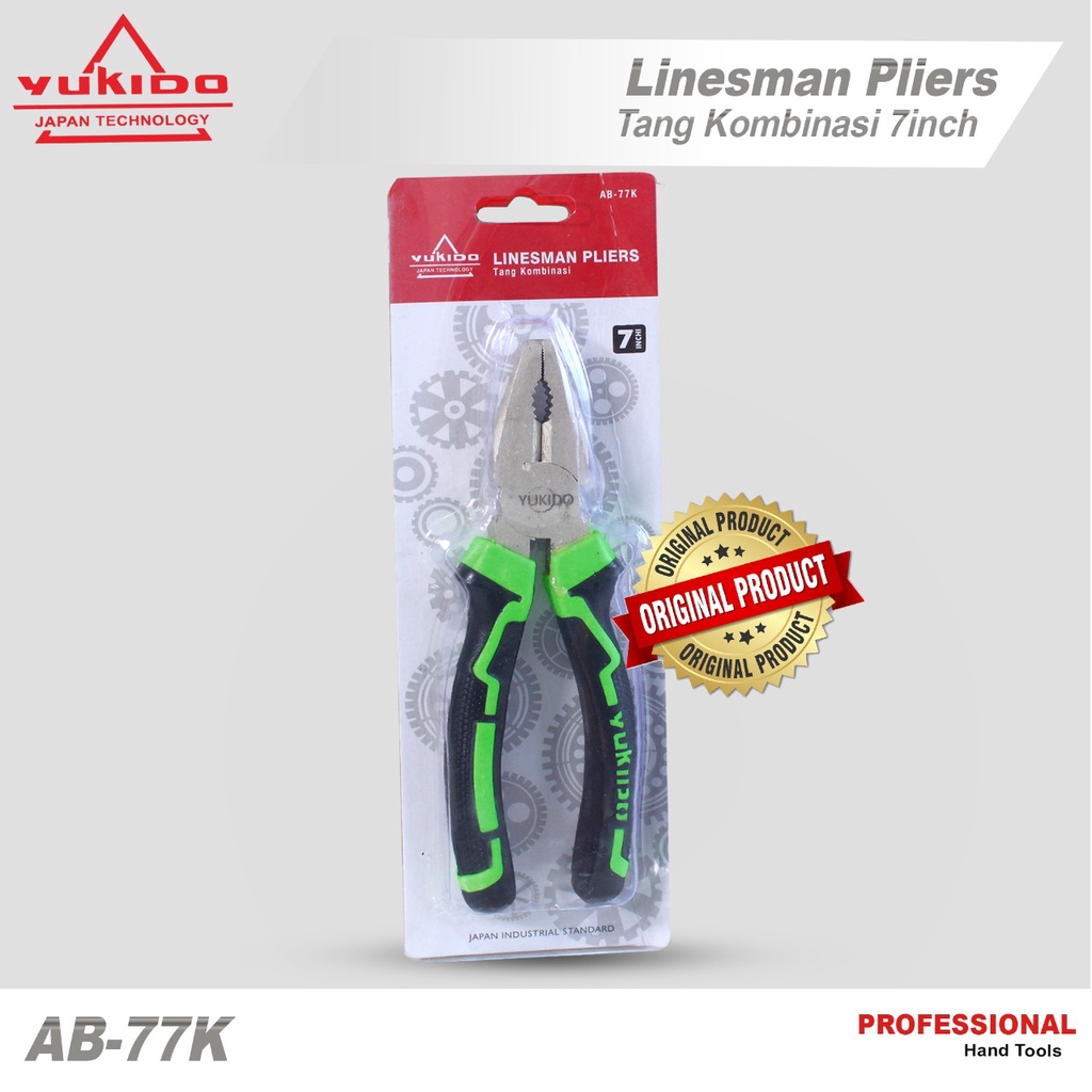 Jual Tang Kombinasi TEKIRO 8INC 7 inch / Lineman Combination Piler 7 ...