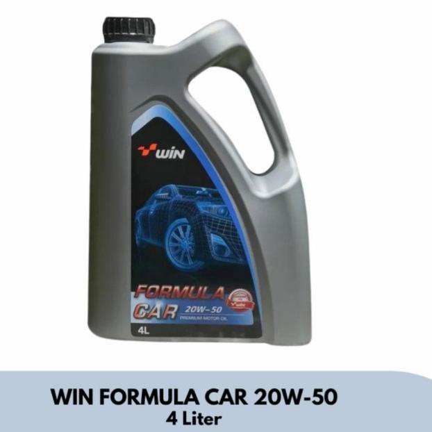 Jual Oli Mesin Win Formula Super 20W50 Api SG/CD (4 Liter) | Shopee ...
