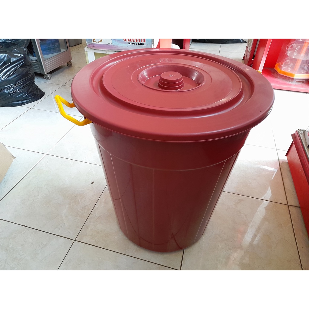Jual Ember PUP Air Merah 80 Ltr Tong Gentong Tempat Sampah Only Gojek ...