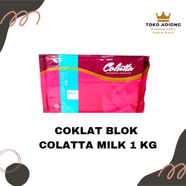 Jual COKLAT BLOK COLATTA MILK - 1 KG | Shopee Indonesia