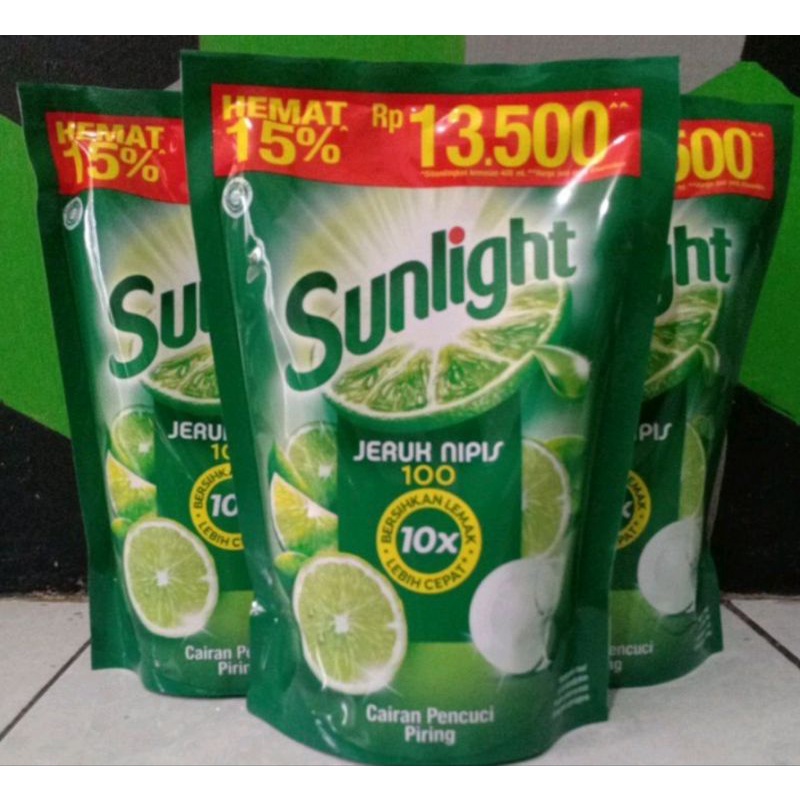 Jual sunlight jeruk nipis cairan pencuci piring 650ml | Shopee Indonesia