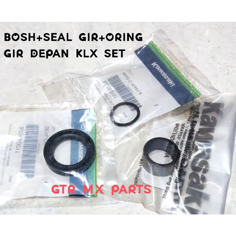 Jual BOSHING SET GIR DEPAN KLX 150 140 SEAL GIR ORING BOSH ORIGINAL ...
