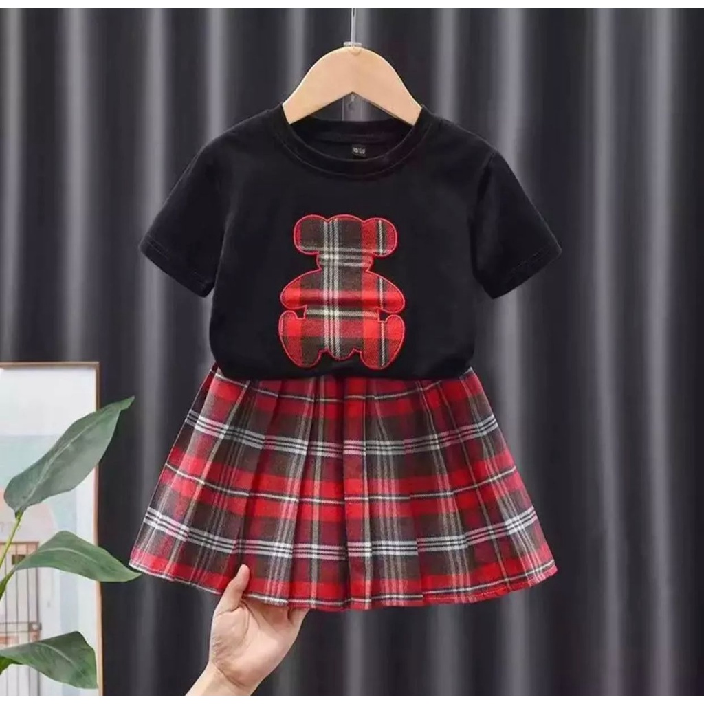Jual promo-setelan anak terbaru untuk anak perempuan model dress kece ...