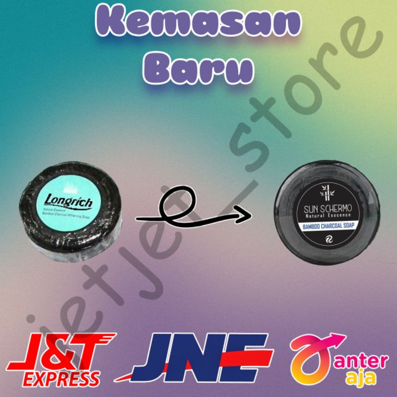 Jual Sabun Arang Bambu ORI 100% Bagus untuk kulit sensitive (Sun Chermo ...