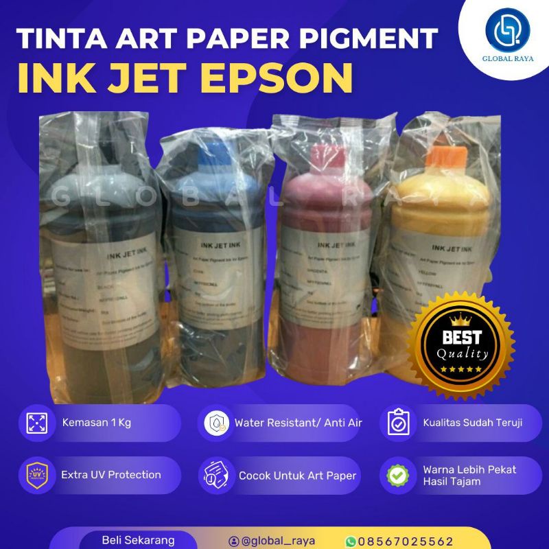 Jual Tinta Art paper pigment ink for Epson | Shopee Indonesia