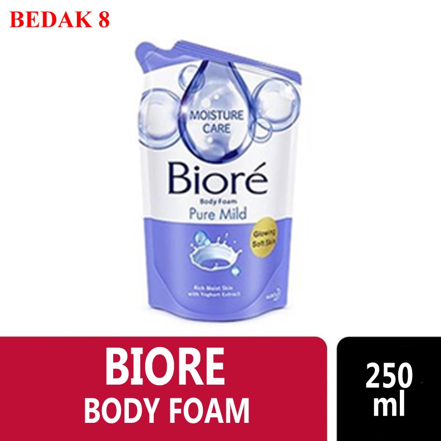 Jual Biore Body Foam / Sabun Mandi Cair All Varian Refill 220 ml | Shopee Indonesia