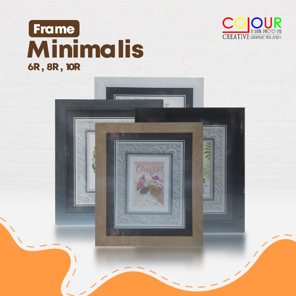 Jual BINGKAI / FRAME MINIMALIS 6R, 8R, 10R, | Shopee Indonesia
