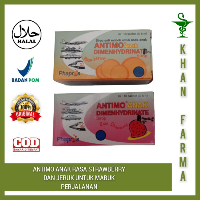 Jual ANTIMO ANAK RASA STRAWBERRY DAN JERUK BOX ISI 10 SACHET | Shopee ...