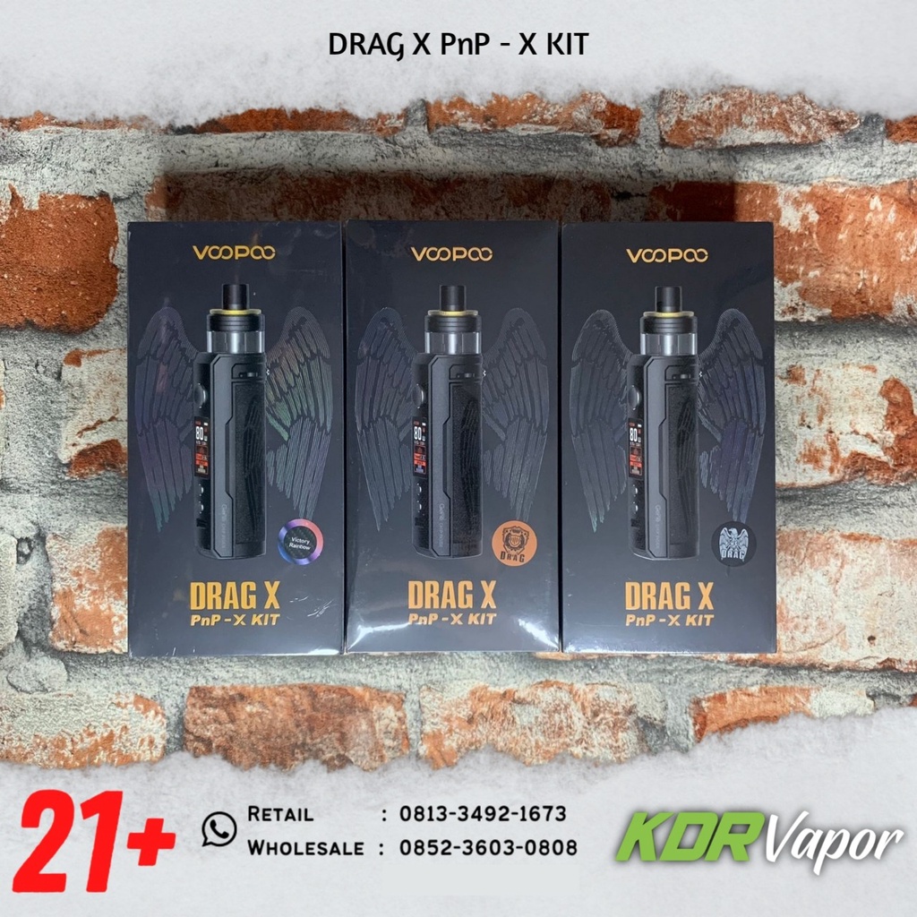 Jual Drag X PNP-X Kit 80W by Voopoo Tech Pod Kit | Shopee Indonesia