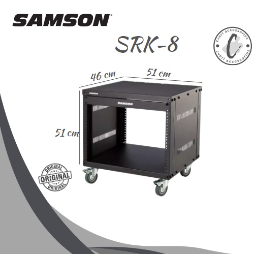 Jual Samson SRK-8 Rack Sound System 8U SRK8 Rack Soundsystem | Shopee ...