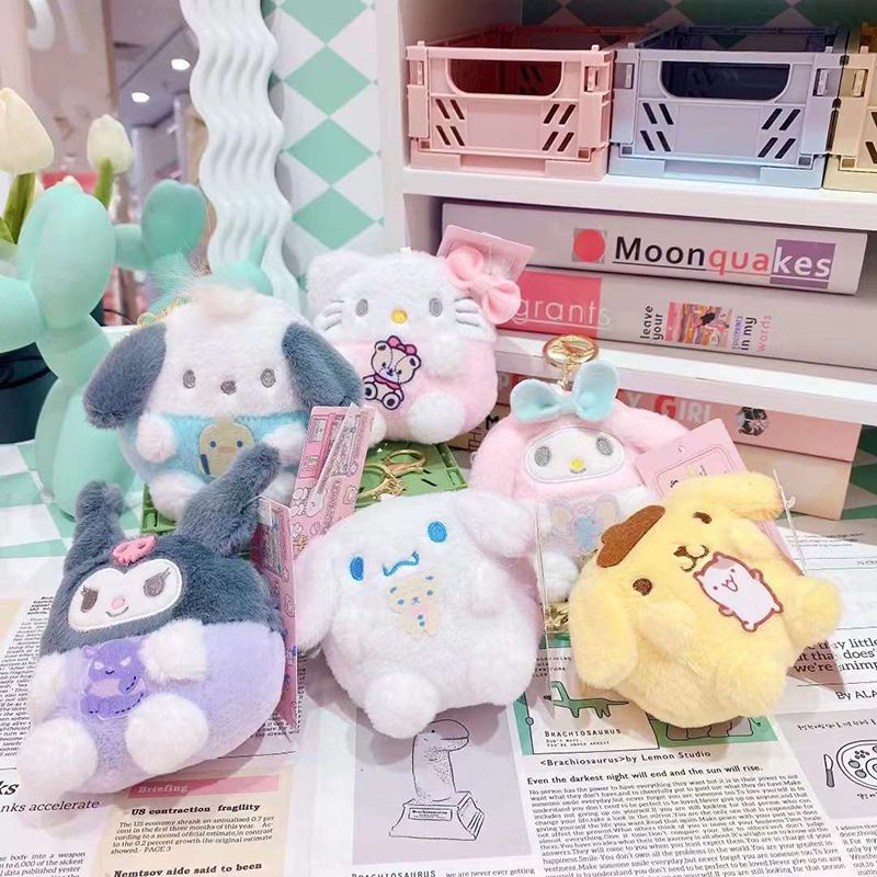 Jual BONEKA DOMPET KOIN TAS MINI MELODY CINNAMOROLL KUROMI HELLO KITTY ...