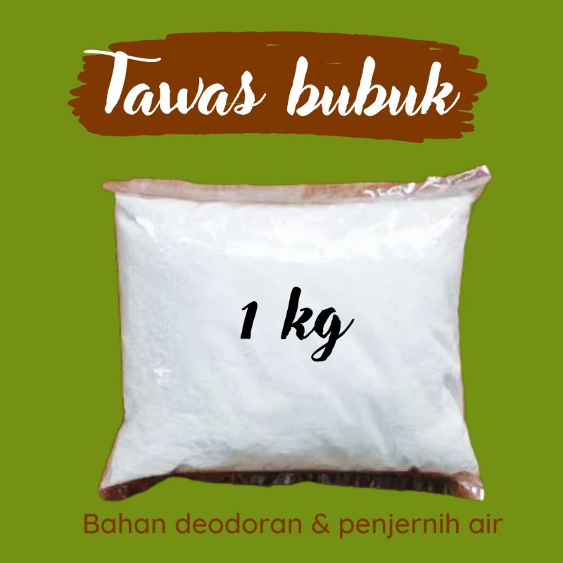 Jual Tawas Bubuk 1kg Deodorant Organik Deodoran Alami Ketiak Bau Kaki Penjernih Air | Shopee ...