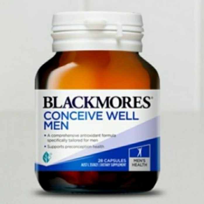 Jual BLACKMORES CONCEIVE WELL MEN 28 CAPSULES TERBAIK !! | Shopee Indonesia
