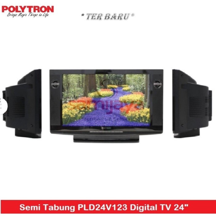 Jual POLYTRON PLD24V123 TV 24" Inch Semi Tabung Digital |PLD 24V123 ...