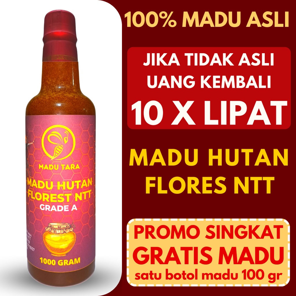 Jual MADU HUTAN FLORES NTT MADU ASLI MADU MENTAH MURNI RAW HONEY MADU ...