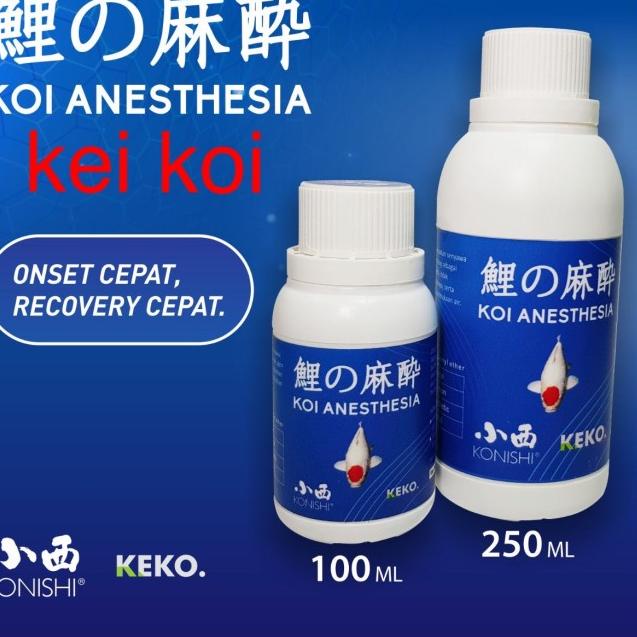 Jual KOI ANESTHESIA 100 ML ORIGINAL KONISHI JAPAN | Shopee Indonesia