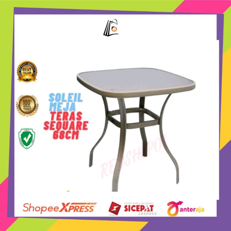 Jual meja taman kotak/Meja teras kotak/Meja Ruang Tamu/Meja Kaca/Meja ...
