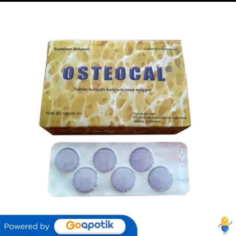 Jual OSTEOCAL strip isi 6 tablet | Shopee Indonesia