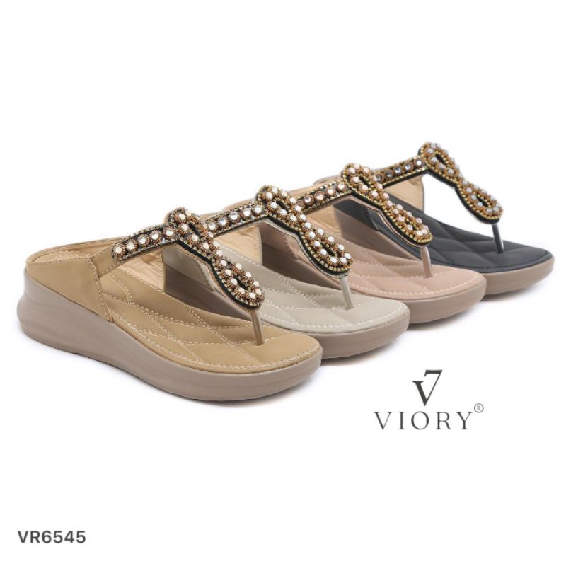 Jual VIORY Wedges Sandal Shoes #VR6545 | Shopee Indonesia
