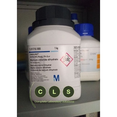 Jual MERCK 101719 BARIUM CHLORIDE DIHYDRATE FOR ANALYSIS CAP. 1 KG ...