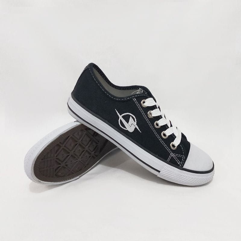 Jual SEPATU SNEAKERS SEPATU KERJA DALLAS CAMPUS HITAM PUTIH PENDEK ...