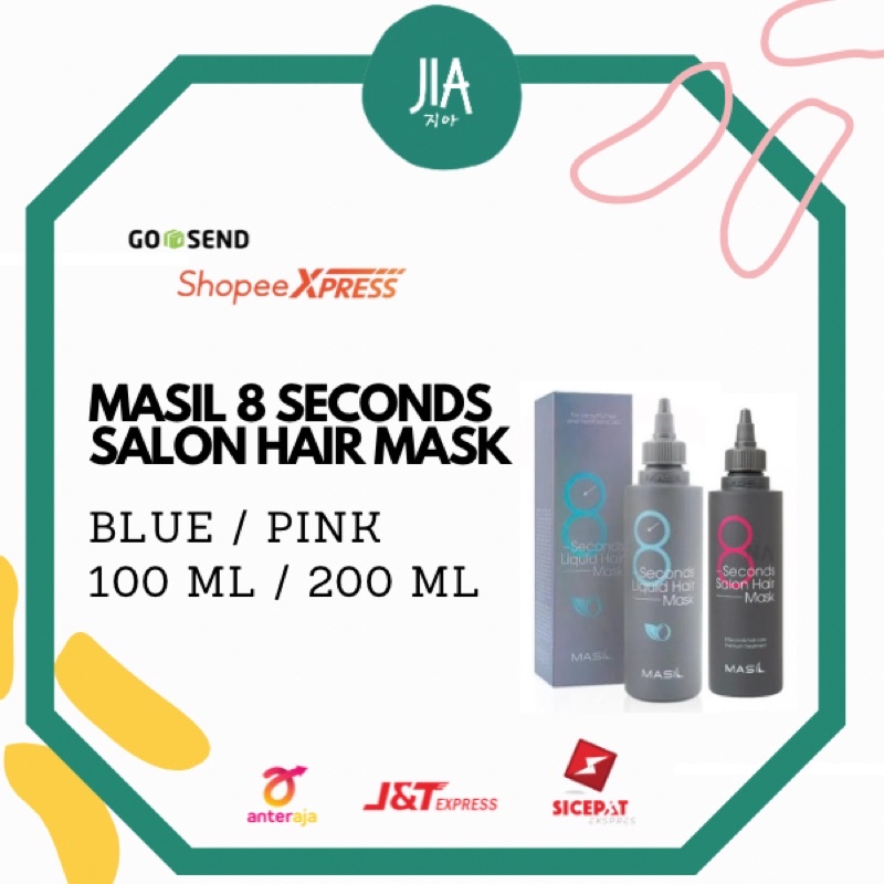 Jual Masil 8 Seconds Salon Hair Mask 100ml 200ml/ Ready Gosend Jkt/ | Shopee Indonesia