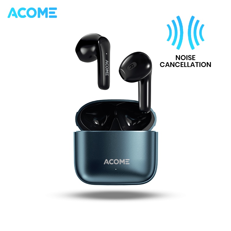 Jual Acome Headset Earphone Bluetooth TWS5.3 ENC Call Noise Reduction 3 ...
