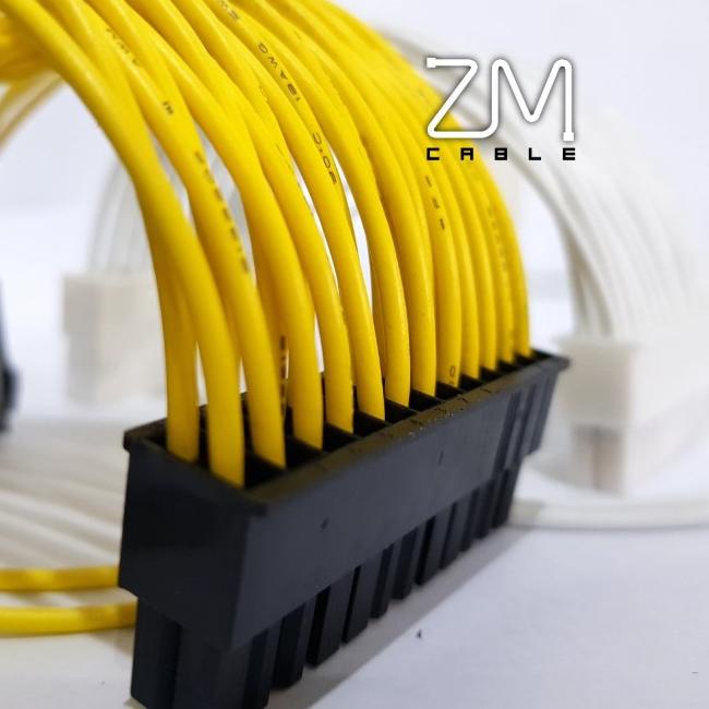 Jual Kabel Dual PSU ATX 24Pin PC Mining Adapter Connector Jumper Start ...