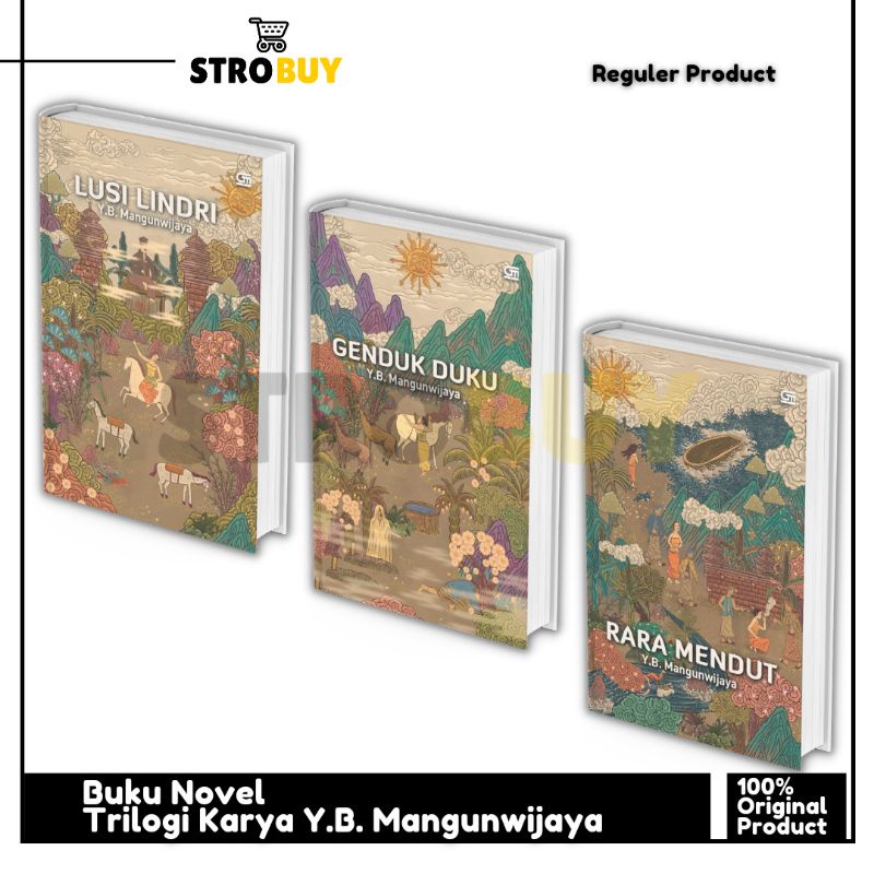 Jual Novel Rara Mendut, Genduk Duku, Lusi Lindri - Y.B. Mangunwijaya ...
