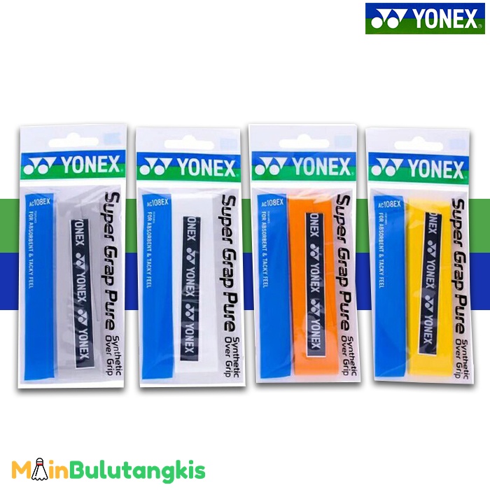 Jual Grip Raket Badminton Yonex AC 108 EX Original | Shopee Indonesia