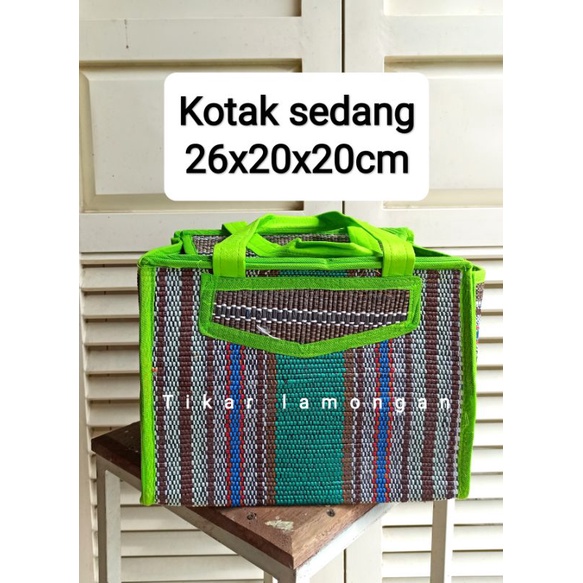 Jual TAS KOTAK SEDANG TENUN HAJATAN BOWOH MURAH | Shopee Indonesia