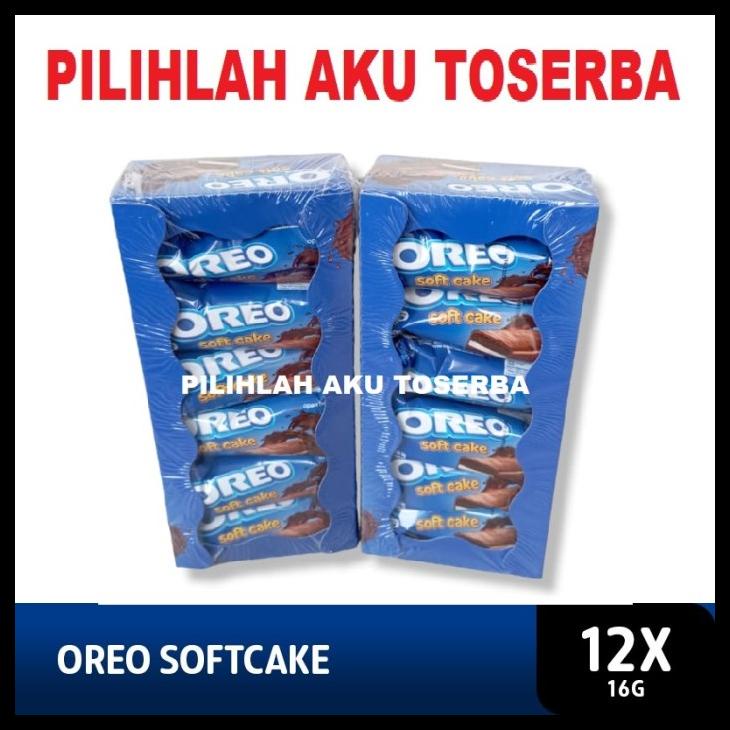 Jual Oreo Soft Cake Bolu Cokelat 16 Gr 1 Box Isi 12 Pcs Harga 1 Box
