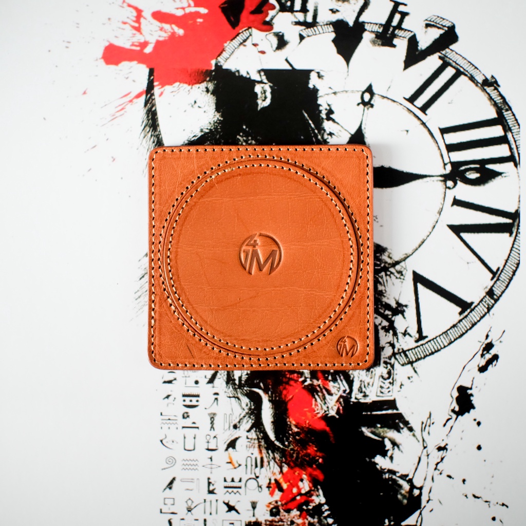 Jual Coaster Kulit / Leather Coaster 2 in 1 / Tatakan Gelas / Alas ...