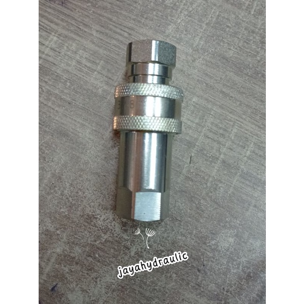 Jual Quick coupler hydraulic 1/2" NPT / coupler hidrolik 1/2" NPT ...