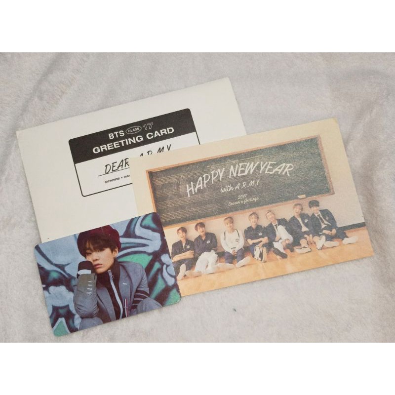 Jual BTS SUGA PC SEASON GREETING 2017 ( RARE PC ) | Shopee Indonesia