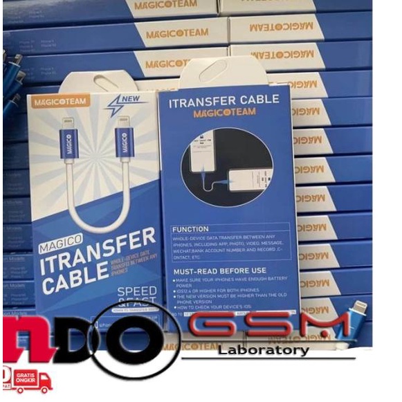 Jual KABEL RESTORE DATA IPHONE MAGICO iTRANSFER CABLE MAGICO DCSD DIAG ...