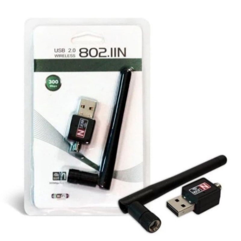 Jual USB WIFI ADAPTER 150 MBPS WITH ANTENNA | Shopee Indonesia