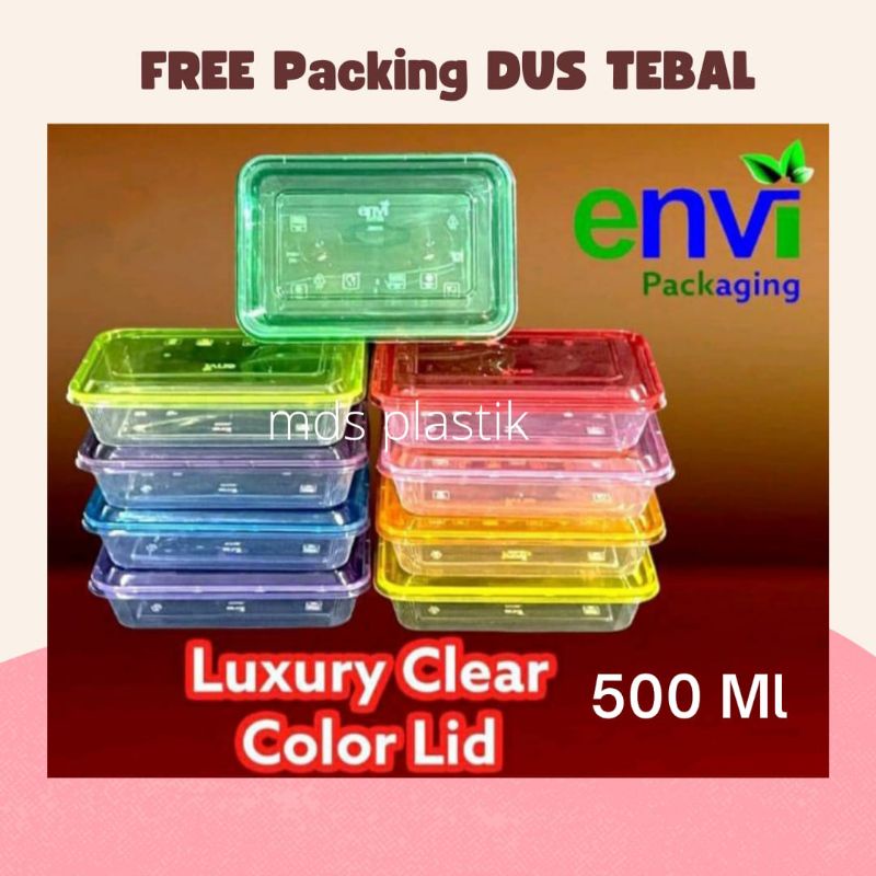 Jual TUTUP WARNA THINWALL ENVI 500 ML PREMIUM | Shopee Indonesia