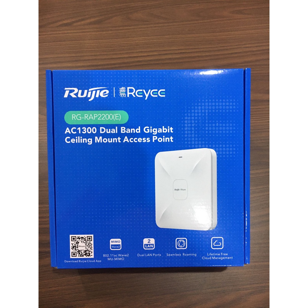 Jual Ruijie Reyee RG-RAP2200E AC1300 Dual Band Ceiling AP | Shopee ...