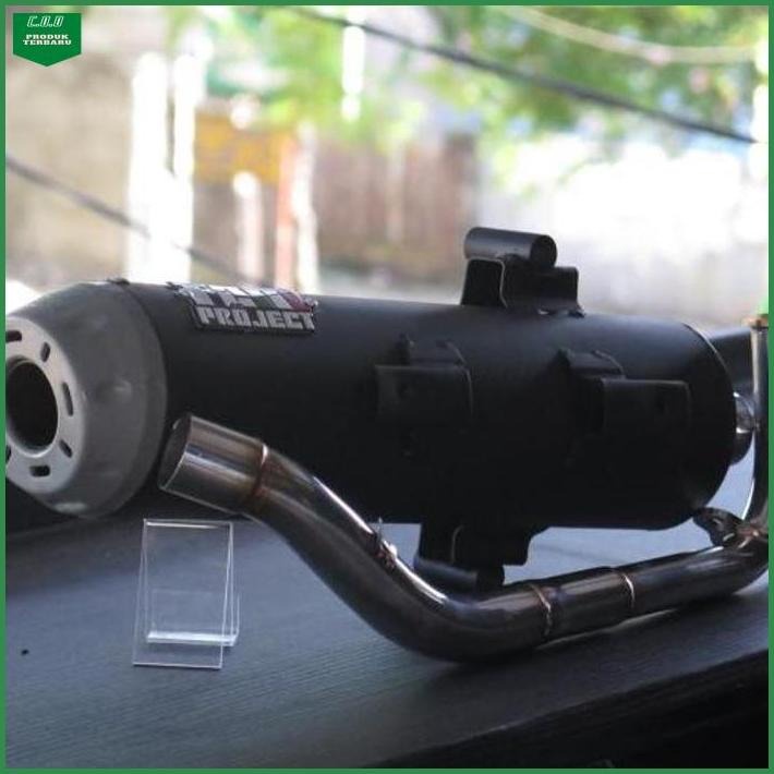 Jual New Knalpot Standar Racing TZM Project Vario 125 150 LED OLD NEW Knalpot STD NON SS Pro ...