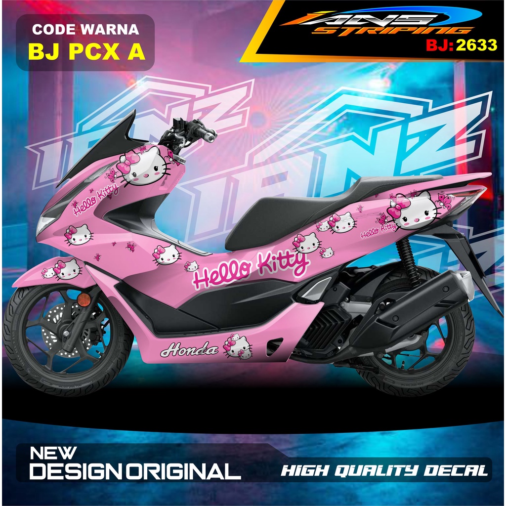 Jual DECAL STIKER FULL BODY PCX 150 / DECAL STICKER MOTOR HONDA PCX 160 ...