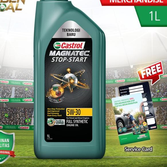 Jual Oli Mesin Mobil Castrol MAGNATEC Stop-Start 5W-30 Kemasan 1L - 1L ...