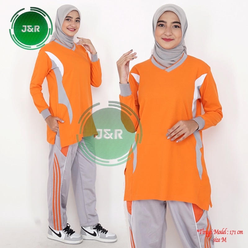 Jual SETELAN OLAHRAGA WANITA MUSLIMAH DENGAN WARNA DAN MODEL YANG ...