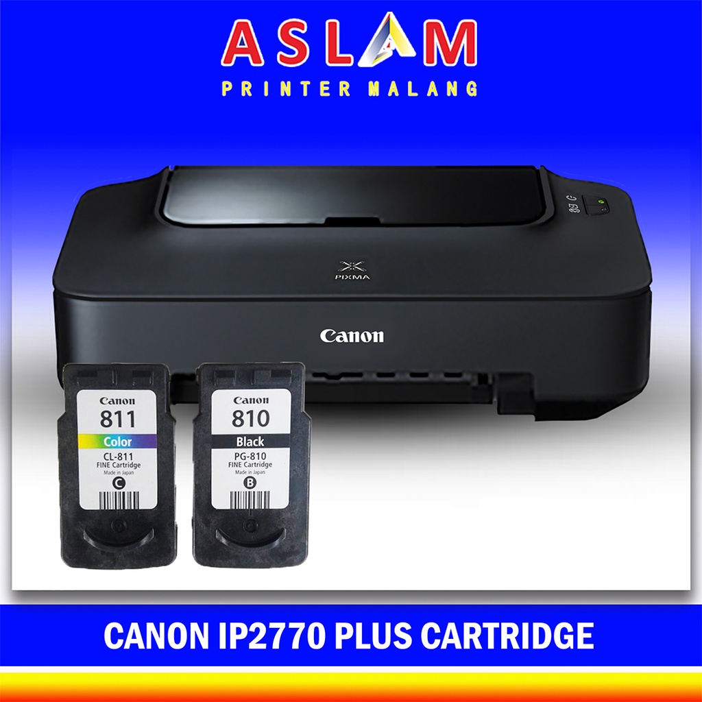Jual Canon Pixma iP2770 / iP 2770 Inkjet Printer Cartridge 810 811 ...