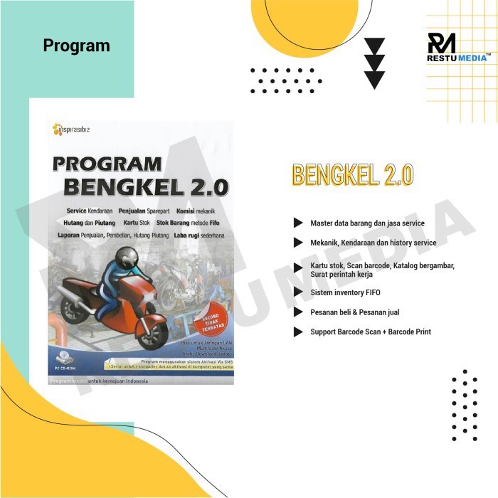 Jual Program Bengkel 2.0 New Ori | Shopee Indonesia