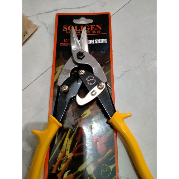 Jual SOLIGEN gunting baja ringan soligen 10 inchi gunting holo aviation ...