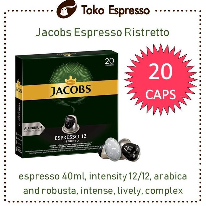 Jual BISA COD Jacobs Coffee Capsules Kompatibel untuk Nespresso /KOPI ...