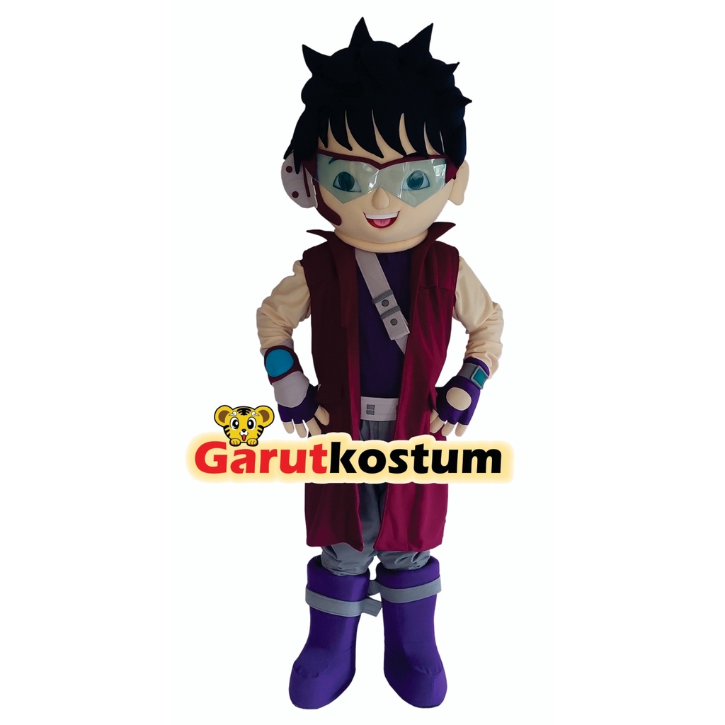 Jual Kostum maskot badut karakter fang boboiboy galaxy dewasa lucu ...