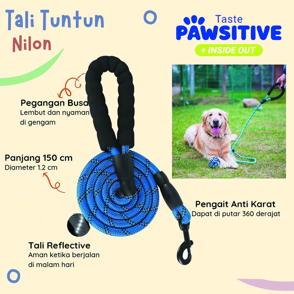 Jual Dog Leash Tali Tuntun Anjing Tali Tuntun Harness Kekang Harnes ...